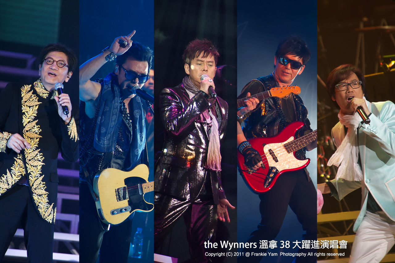 the Wynners 溫拿 38 大躍進演唱會 -- fotop.net photo sharing network